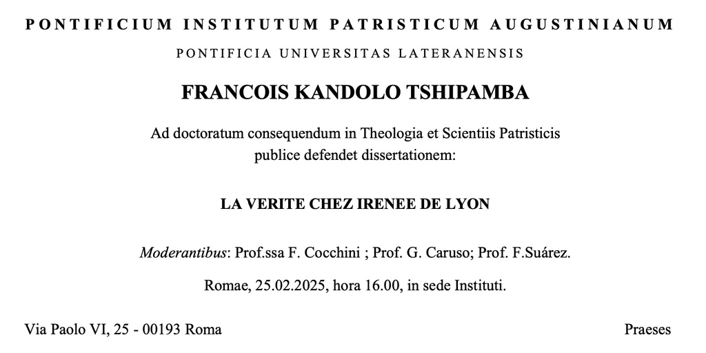 Pontificium Institutum Patristicum Augustinianum